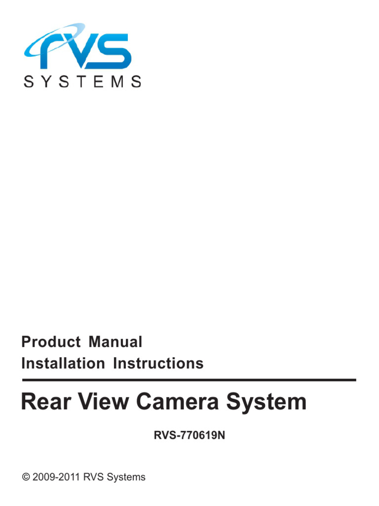 Rear View Camera System Installation Guide | PDF | Camera | Fuse ...