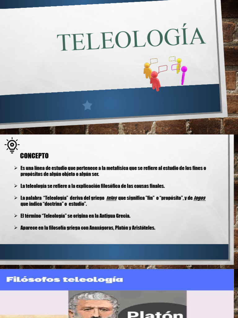 Teleología: Propósitos y Leyes | PDF