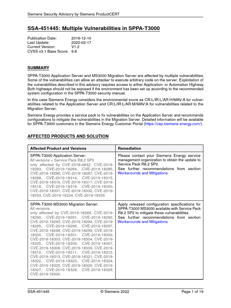 Ssa-451445 Am Ty | PDF