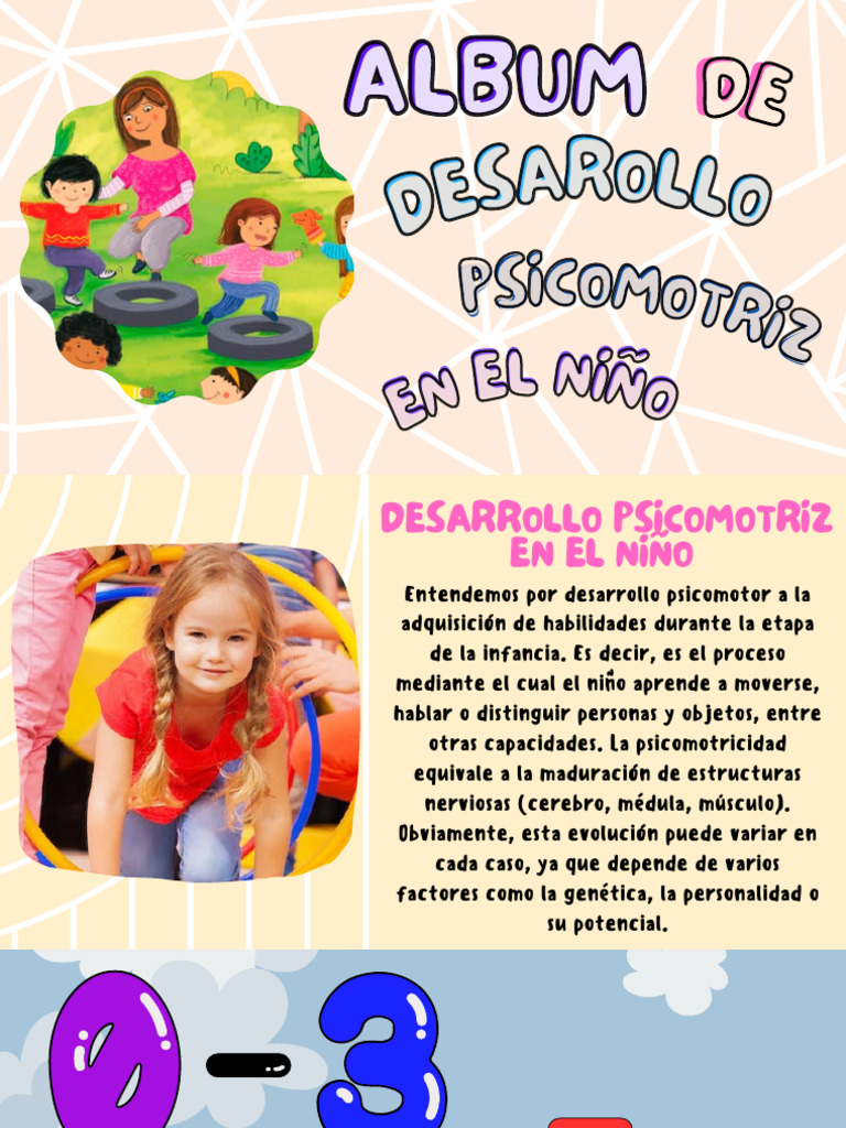 Album de Desarrollo Psicomotriz en El Niño | PDF