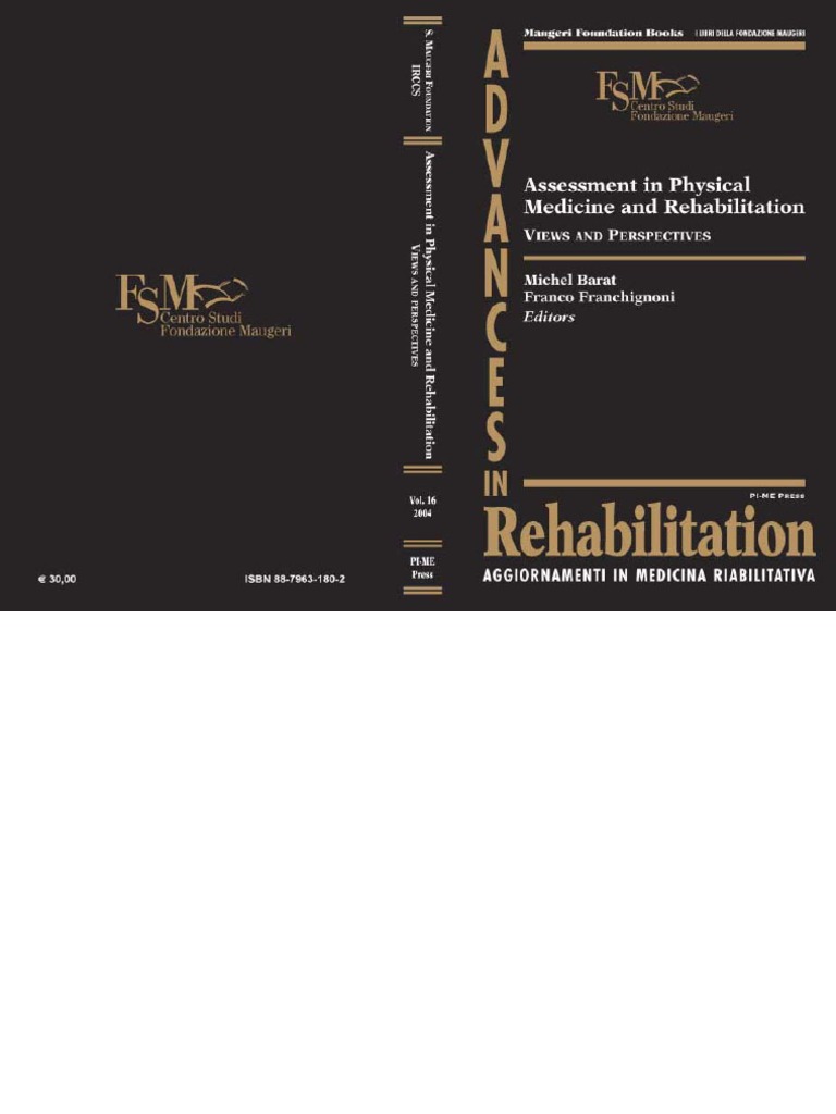 Advances in Rehab - Assessment in PM&R | Download Free PDF | Adaptation ...