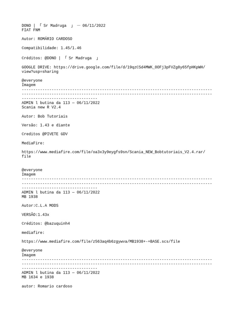 Mods Alguns VI Ja | PDF