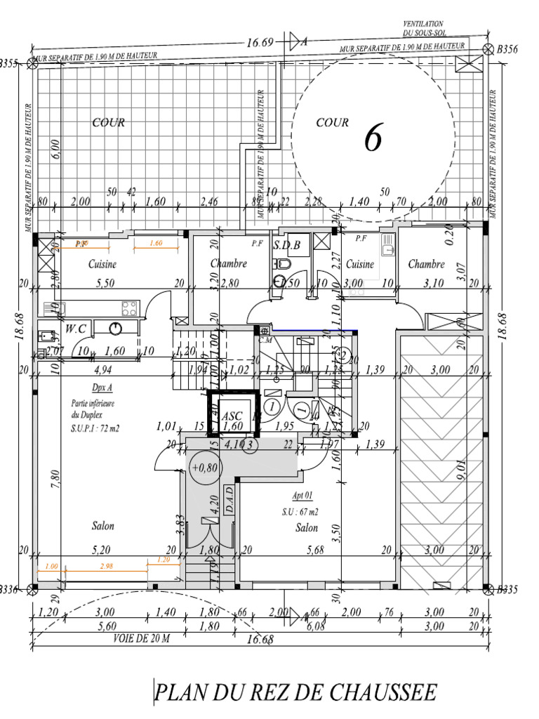 Berkor 69 Plan Archi Model | PDF