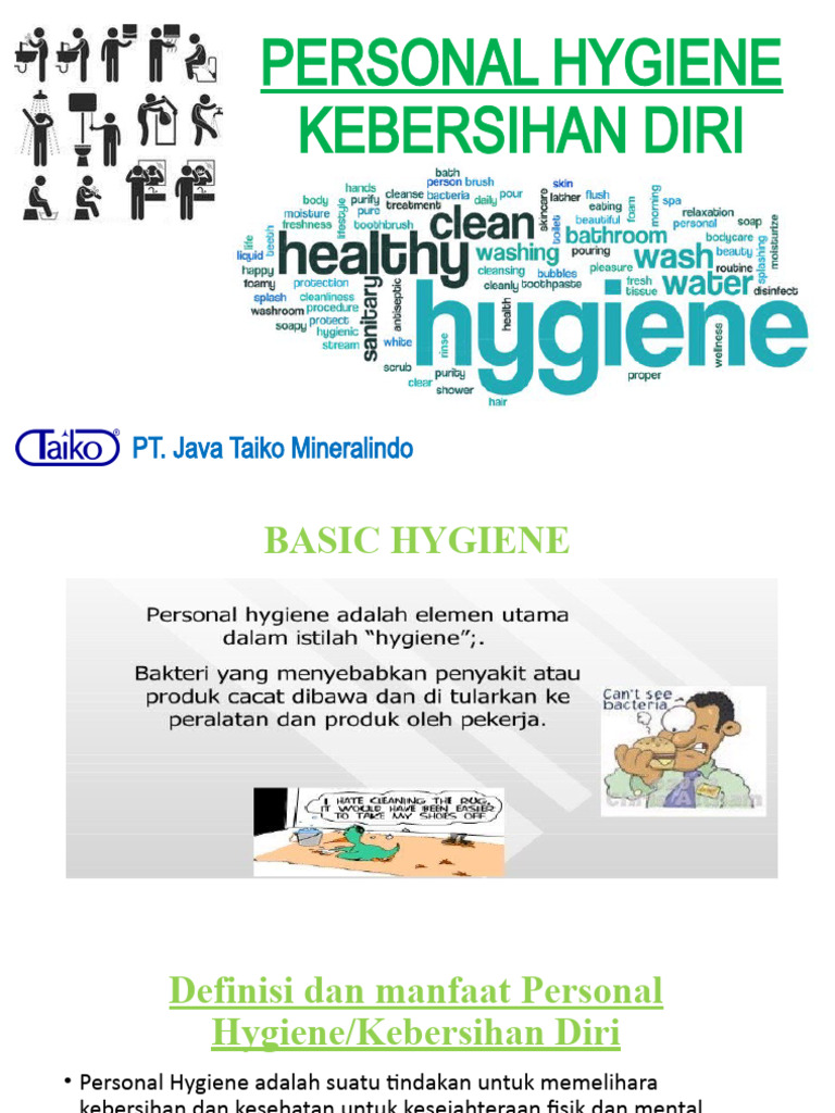 Pentingnya Kebersihan Diri di Tempat Kerja | PDF