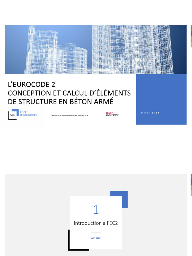 Eurocode 2 - Béton Armé CESI | PDF
