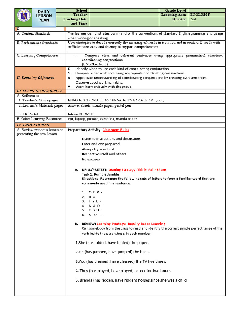 Eng.5 Second CO | PDF | Behavior Modification | Human Communication