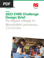 2025 EWB Challenge Brief - Loidahar Village | PDF | Wash