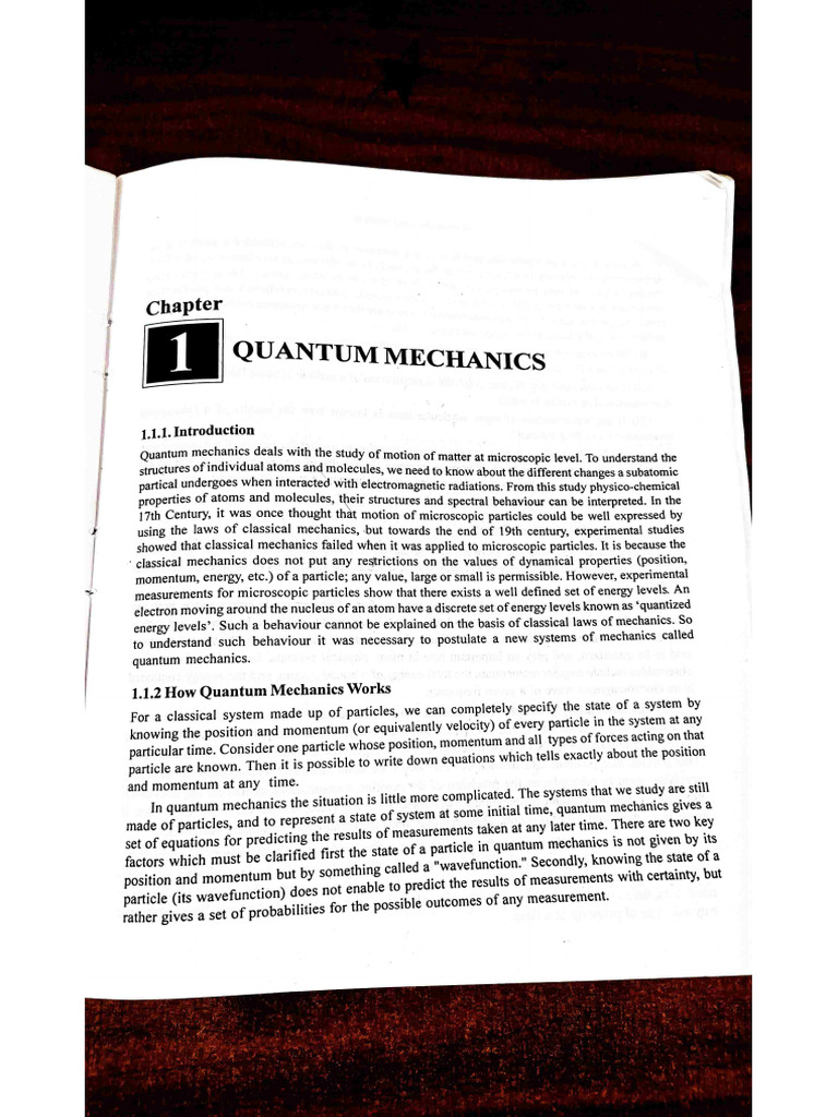 Quantum Mechanics Notes | PDF