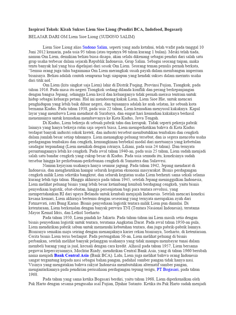 Inspirasi Tokoh | PDF