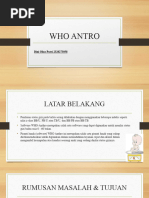 Makalah Penggunaan Aplikasi Who Antro | PDF | Pengembangan Diri | Komputer