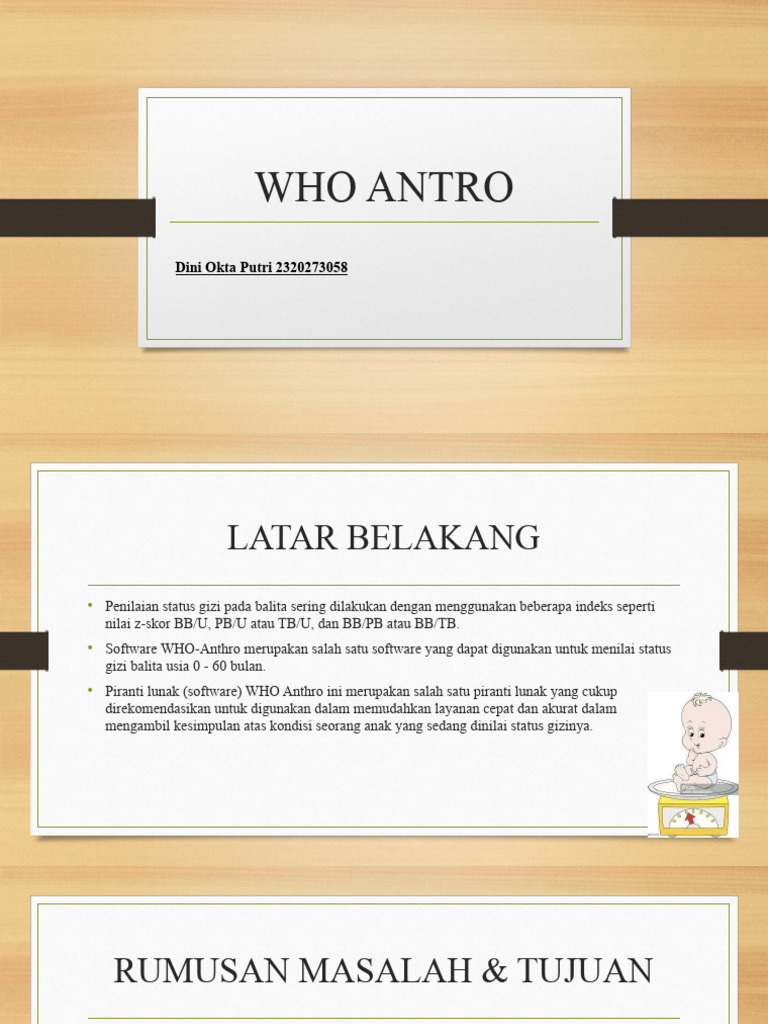 Dini Okta Putri PPT Who Antro | PDF