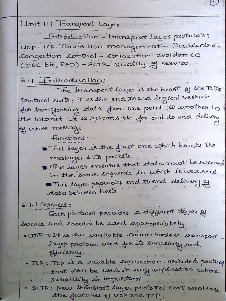 Cs3591 CN Unit 2 Notes Eduengg | PDF Cs3591 CN Unit 2 Notes Eduengg | PDF