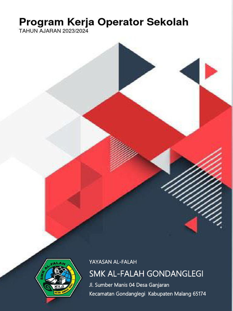 Program Kerja Operator Sekolah | PDF