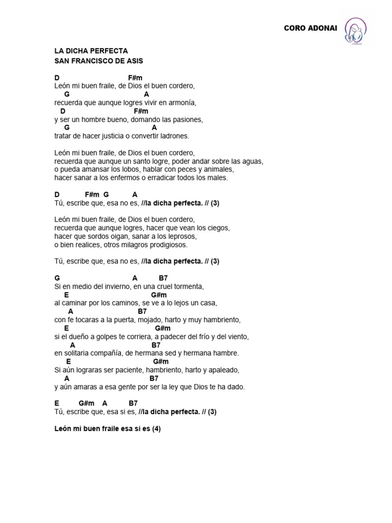 La Dicha Perfecta | PDF