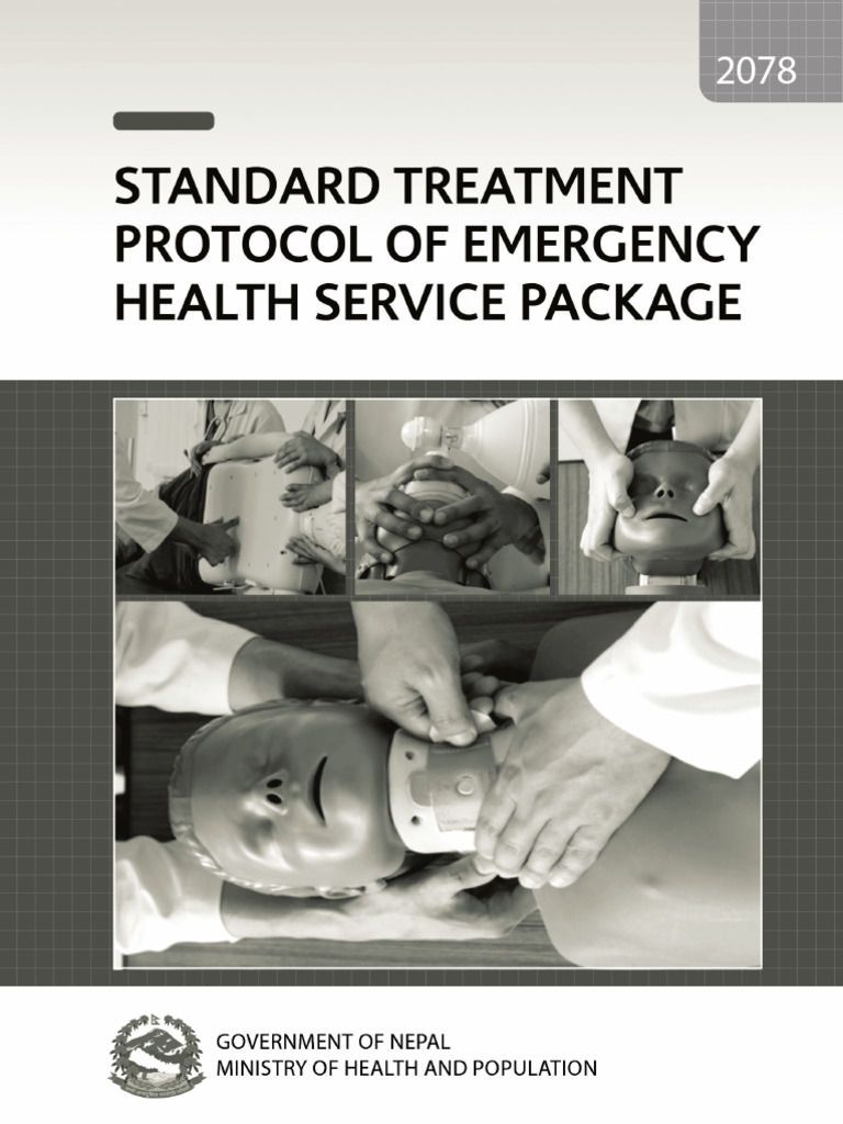 Standard Treatment Protocol of Emergency Health Service Package | PDF