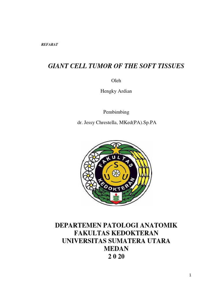 Giant Cell Tumour STT | PDF