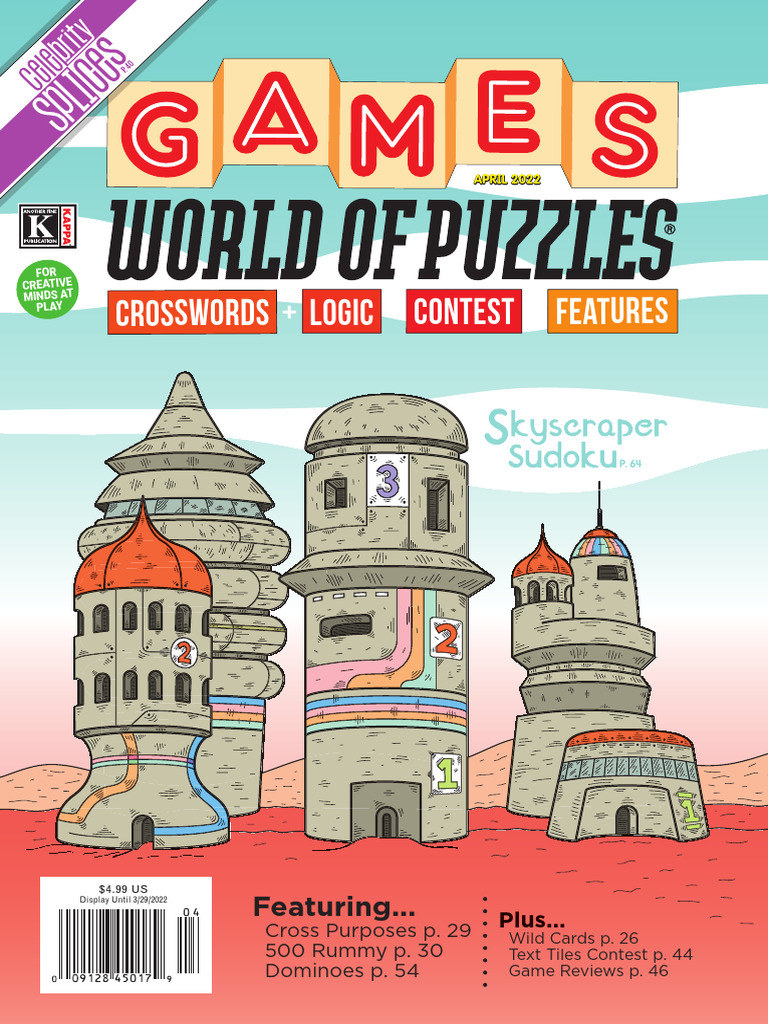 Gms Apr 2022 Small | PDF | Crossword