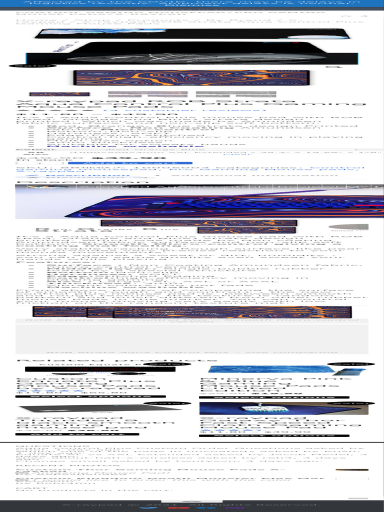 Aqua Control Plus Mouse Pad Guide | PDF | Young Adult