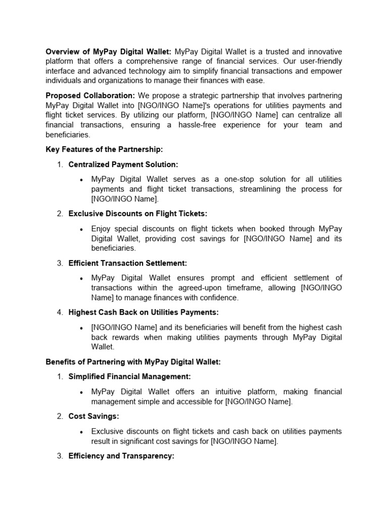 Proposal For NGO INGO Consultancy | PDF