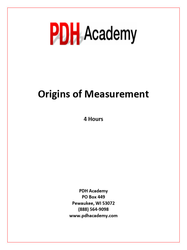 Origins of Measurement | PDF | Social Science