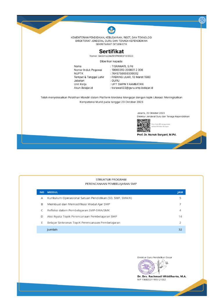 Sertf. AKSI NYATA TOPIK LITERASI | PDF