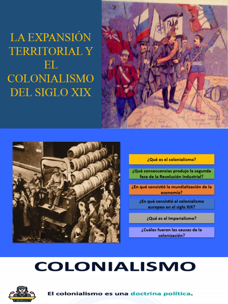 6) La Expansion Territorial y El Colonialismo Del Siglo Xix | PDF