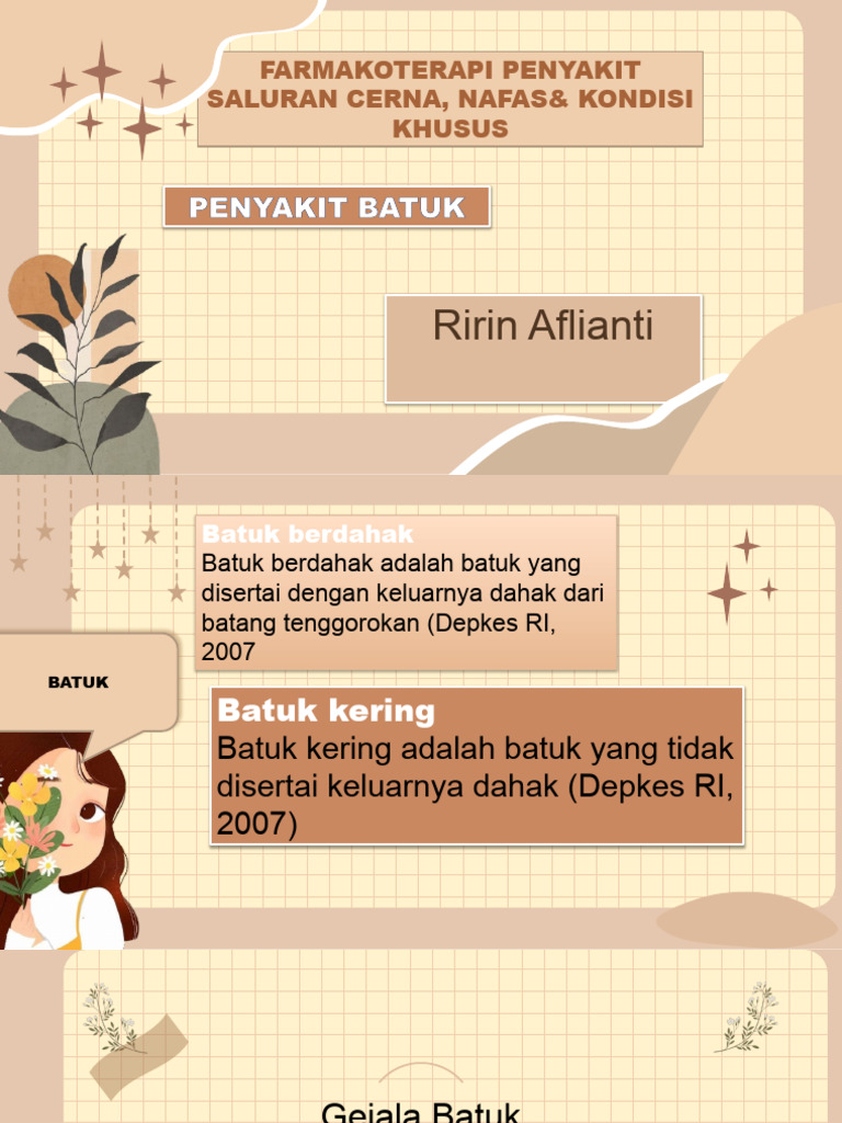 3.penyakit Batuk RIRIN | PDF