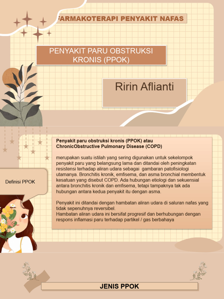 5.penyakit PPOK RIRIN | PDF