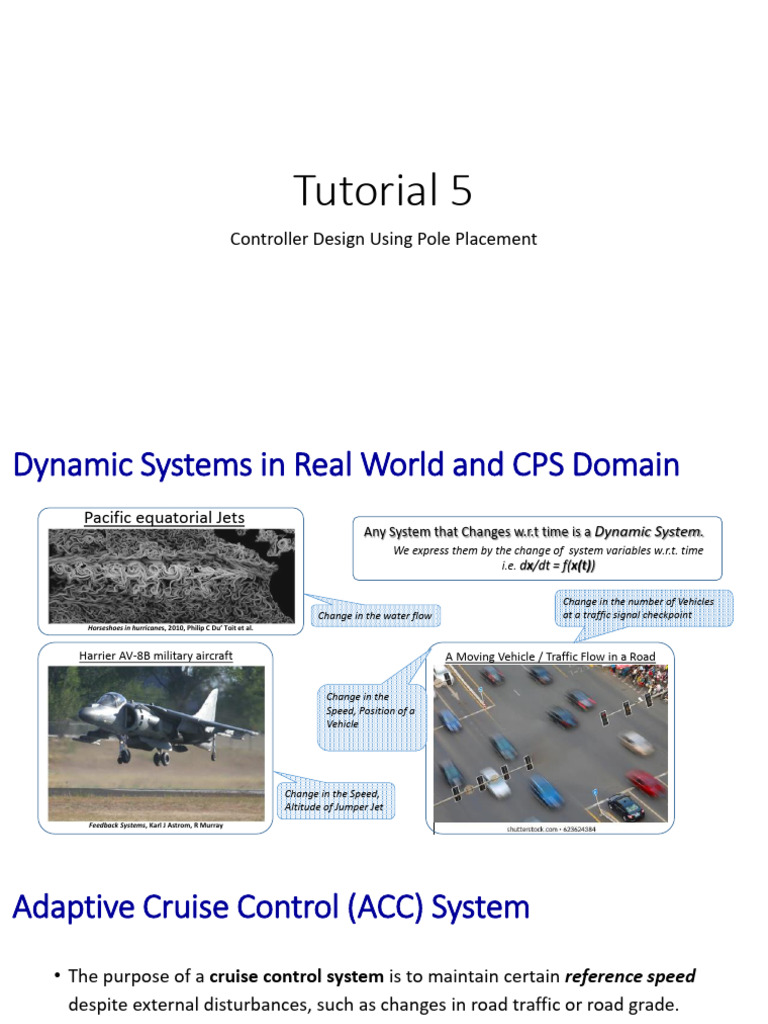 Tutorial5 Controller Design Pole Placement Sol | PDF | Electrical ...