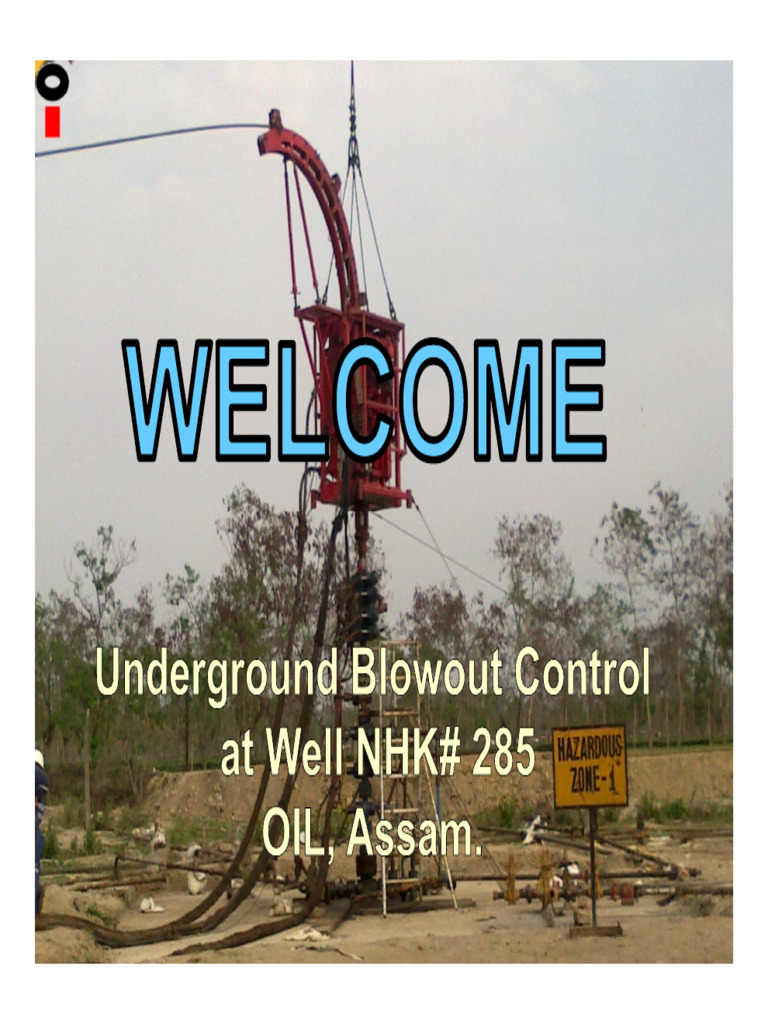 Underground Blowout Control at NHK#285 | PDF | Casing (Borehole ...