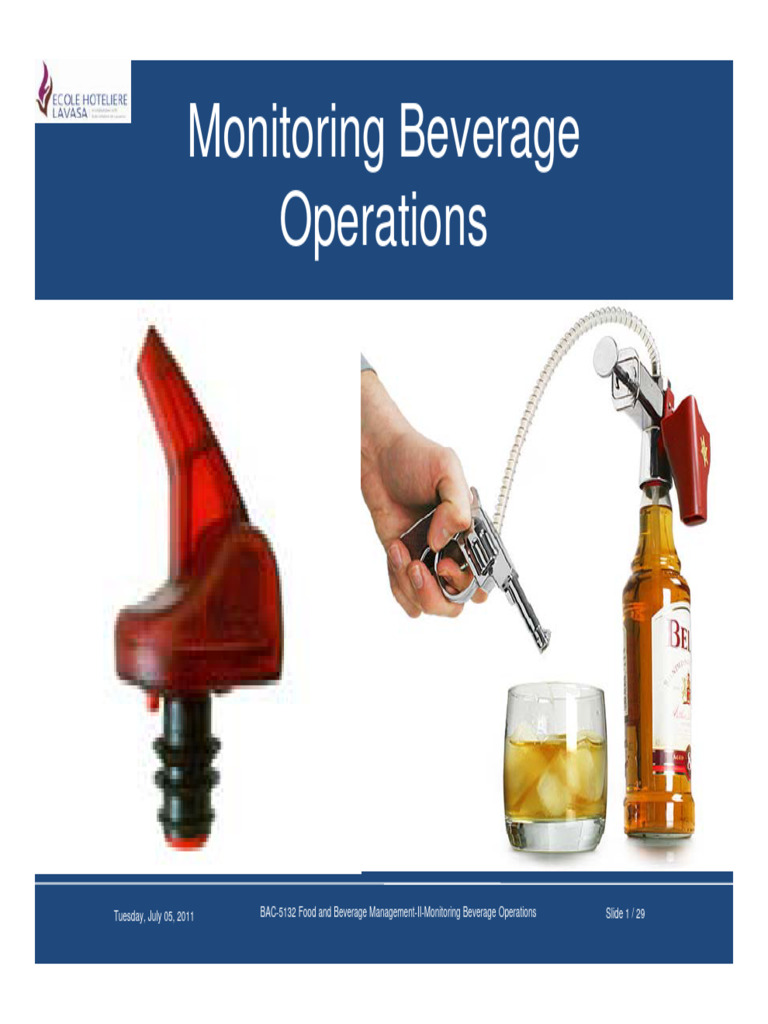 Monitoring Beverage Operations | PDF | Technology & Engineering