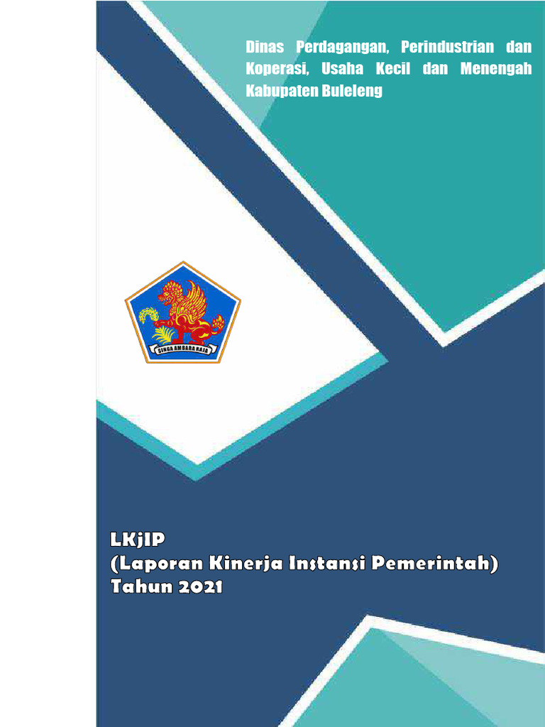 65 - Lakip Tahun 2021 Terbaru | PDF | Bisnis