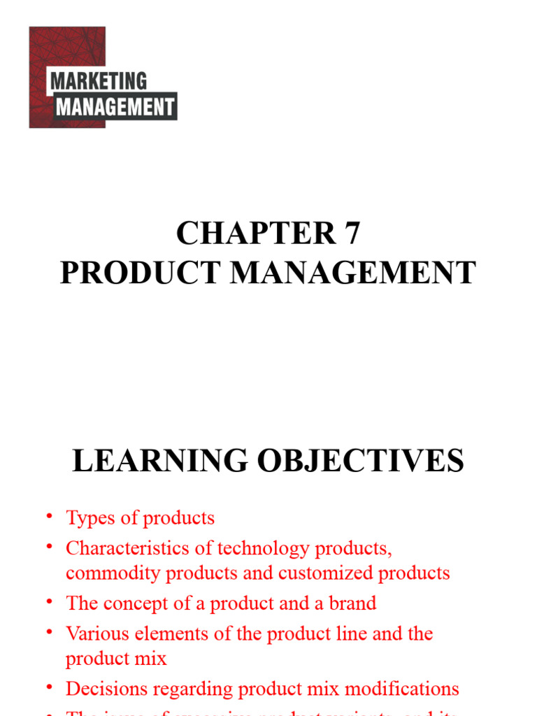 Product Management | PDF | Marketing | Final Good