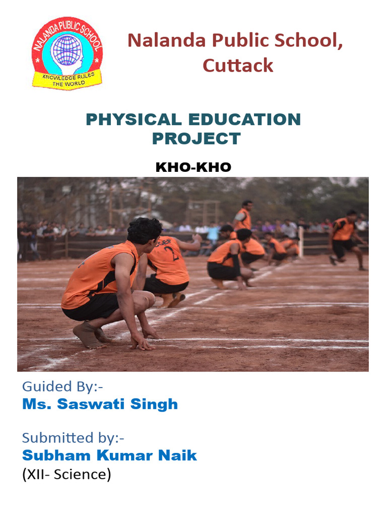 Kho-Kho Project at Nalanda School | PDF