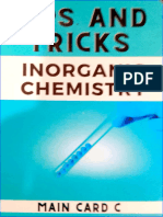 List of Chemistry Mnemonics | PDF | Redox | Ion