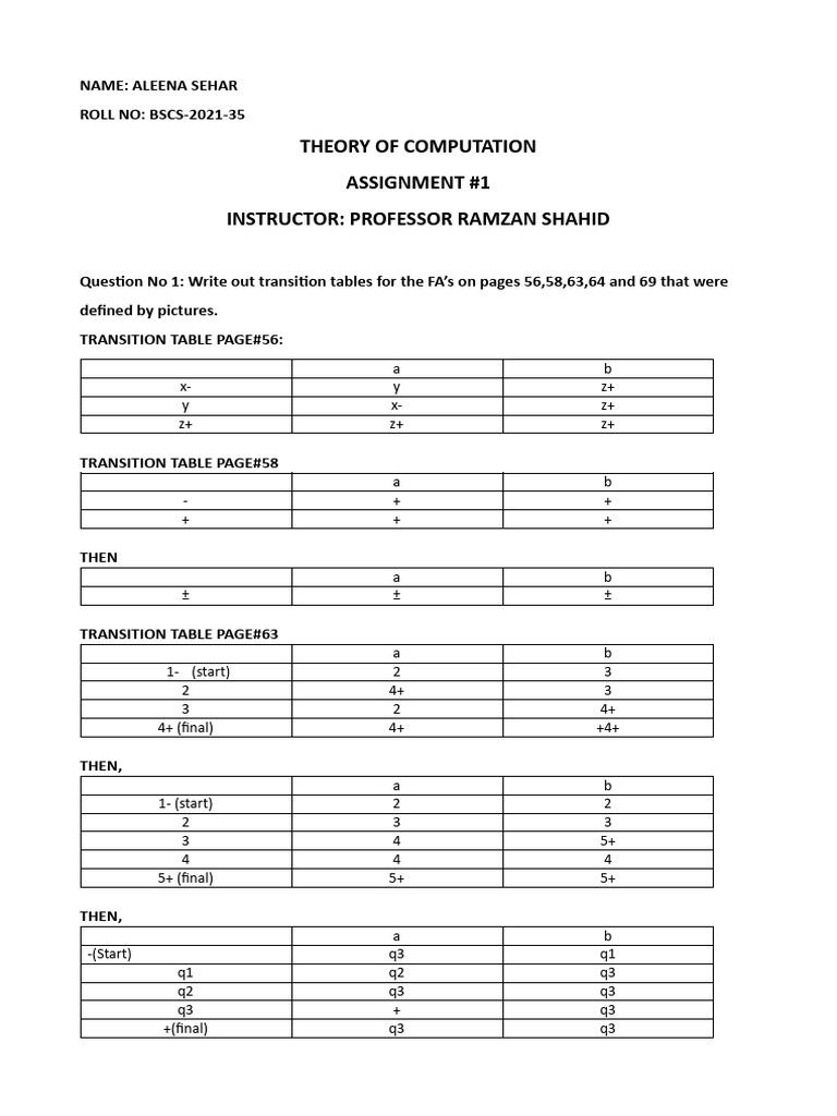Aleena Automata2 | PDF | String (Computer Science) | Models Of Computation
