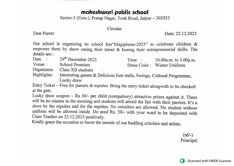Fun Fair Circular | PDF