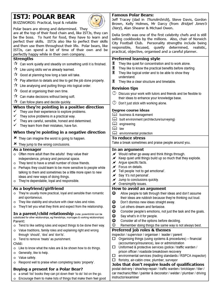 Buzz Information Polar Bear | PDF | Adolescence | Experience