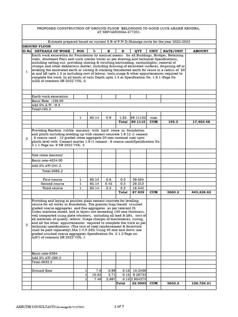 Ground Floor 1 | PDF