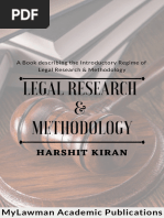 Doctrinal Methods of Legal Research | PDF | Jurisprudence | Precedent