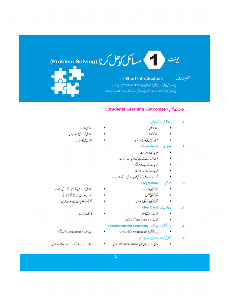 9th Class Computer Science CH 1 Urdu Medium | PDF
