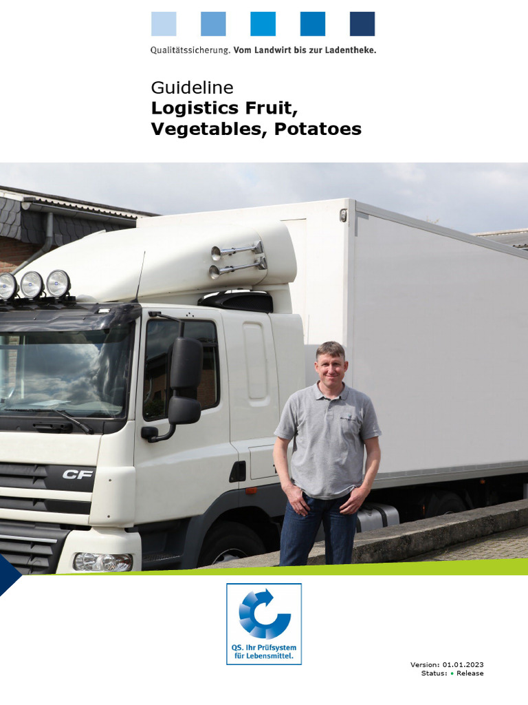 Logistics Guidelines for Fresh Produce | PDF | Technology & Engineering