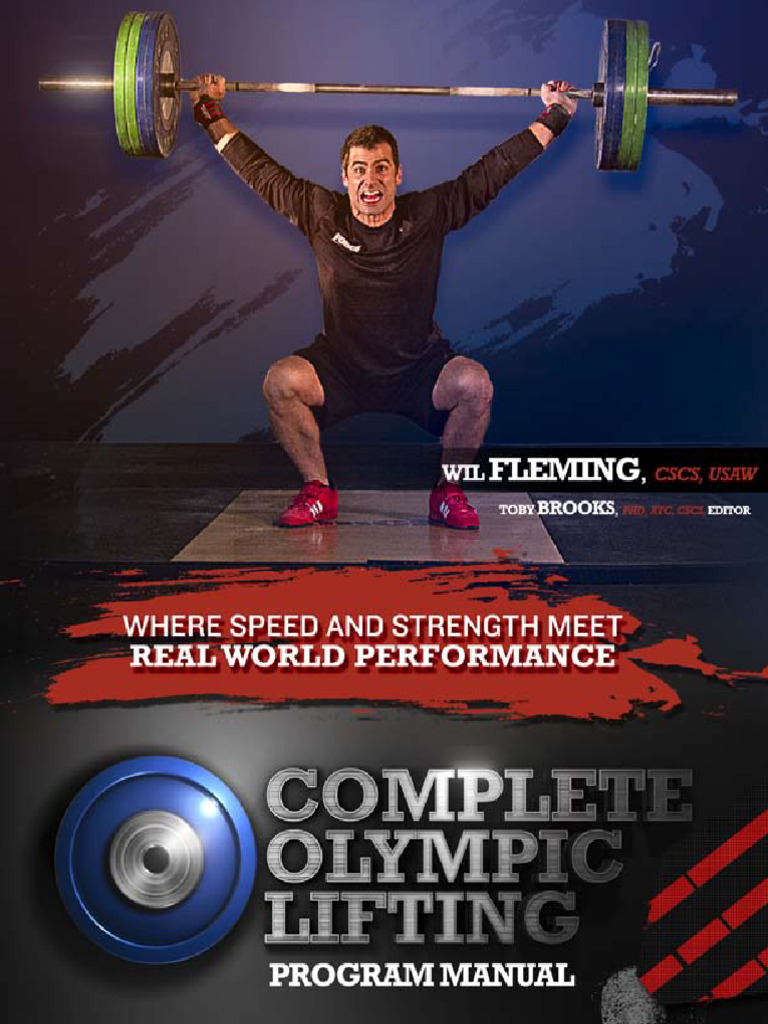 Complete Olympic Lifting Program Manual Wil Fleming | PDF | Anatomical ...