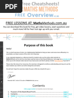 HSC Advanced Maths Formula Sheet | PDF | Educational Institutions ...