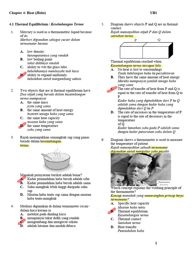 Skema Chap 4 Form 4 | PDF