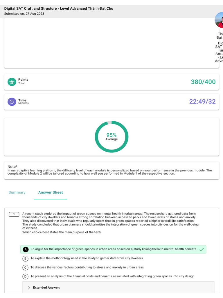 Craft and Structure (Advanced) | PDF