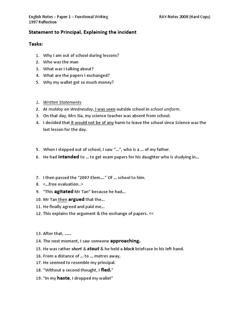 #Functional Writing Formats | PDF | Leadership