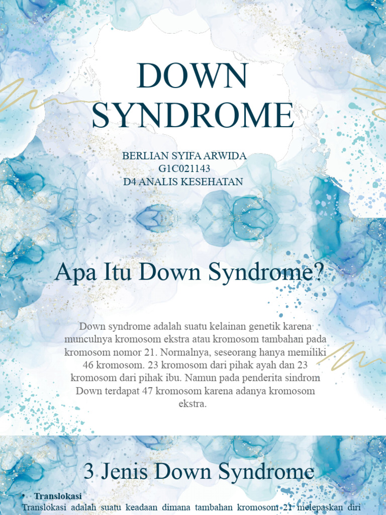 Down Syndrome | PDF