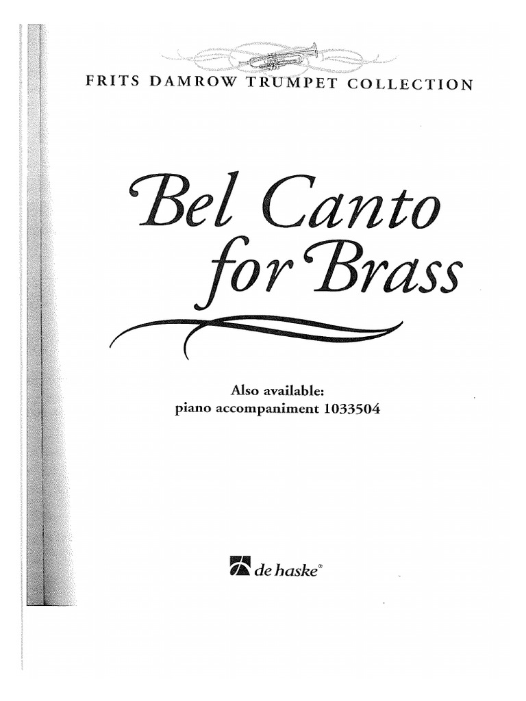 Damrow Belcanto Studies | PDF