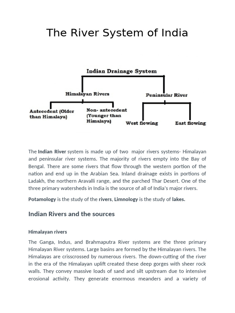 Indian River System | PDF